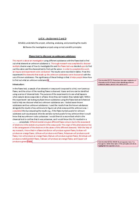 Image result for BTEC Applied Science Coursework