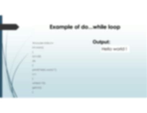 Image result for C Programming Language Do While