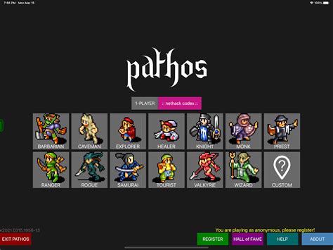 Image result for Pathos NetHack Codex