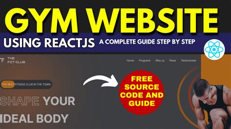 Image result for Gym Website Using React JS