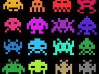 Image result for Space Invaders Pixel Shield