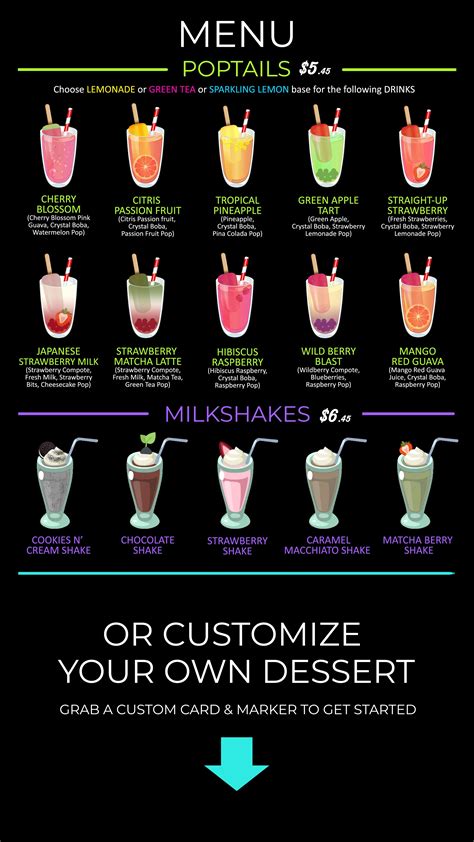 Image result for Pop Menu