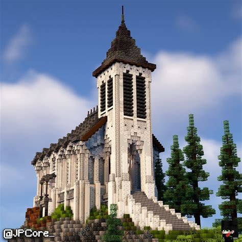 Image result for Minecraft Church Tutorial Small