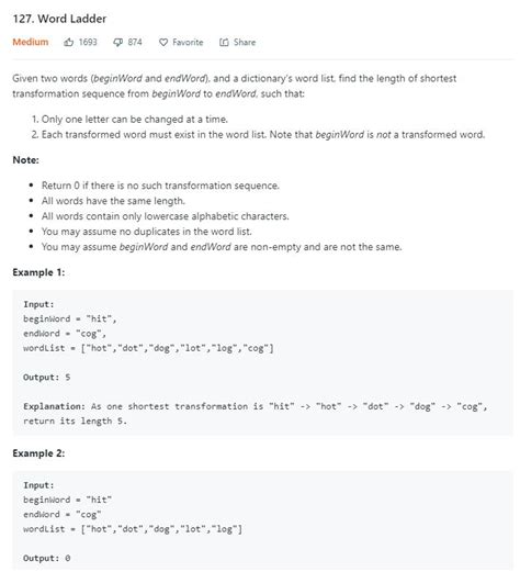 Image result for Word Ladder LeetCode