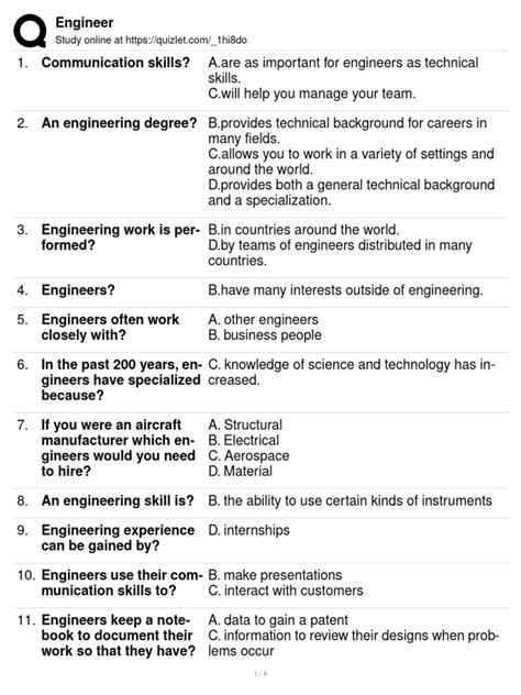 Image result for Engineering Test Questions