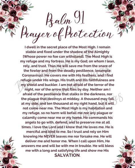 Image result for Psalm 91 Protection
