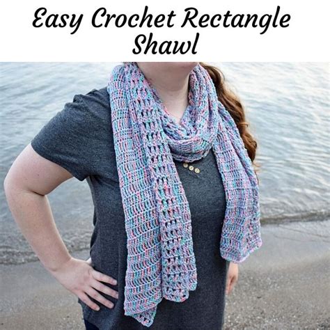Image result for Rectangle Shawl Crochet Pattern