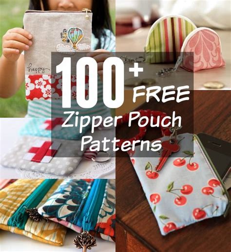 Image result for Zipper Pouch Pattern-Free