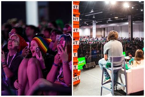 Image result for VidCon Minecraft Booth