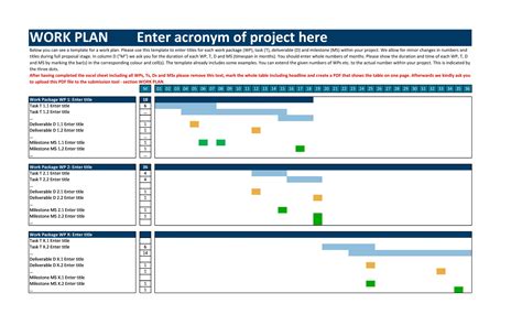 Image result for Work Plan Sample