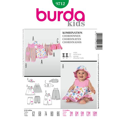 Image result for Burda Baby Patterns