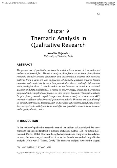Image result for Thematic Analysis Research Paper Example