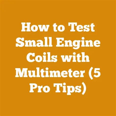 Image result for How to Test a Small Engine Condensor