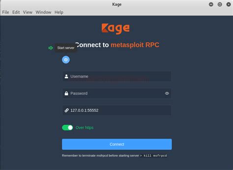 Image result for Kage Metasploit Linux