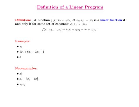 Image result for Define What Linear Programming Is