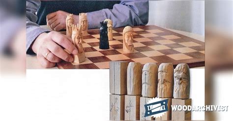 Carving Chess Pieces - Wood Carving Techniques • WoodArchivist