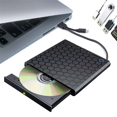 DVD Player for Laptop,External CD/DVD Drive for Laptop,7 in 1 USB ...