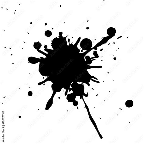 Image result for Black Splatter Vector