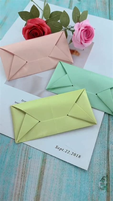Image result for DIY Paper Envelope Craft