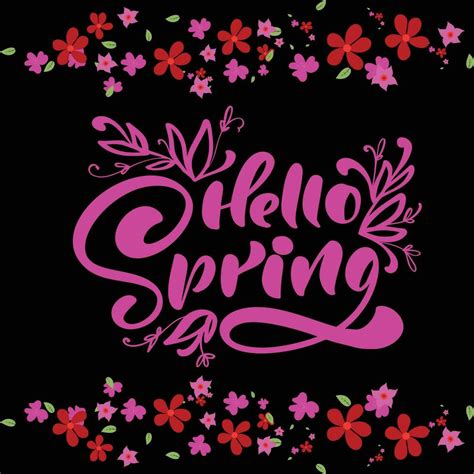 Image result for Hello Spring Graphic