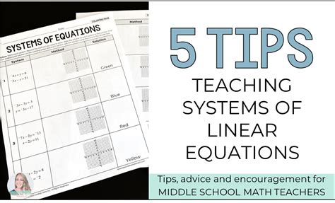 Image result for Systems of Equations Tutorial