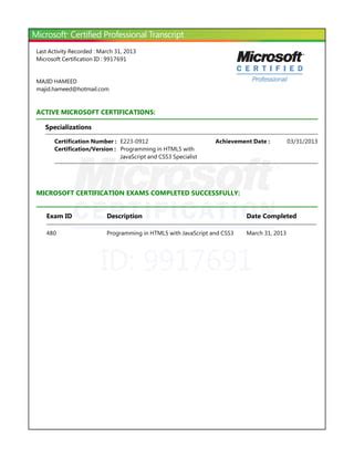 Image result for Microsoft Transcript