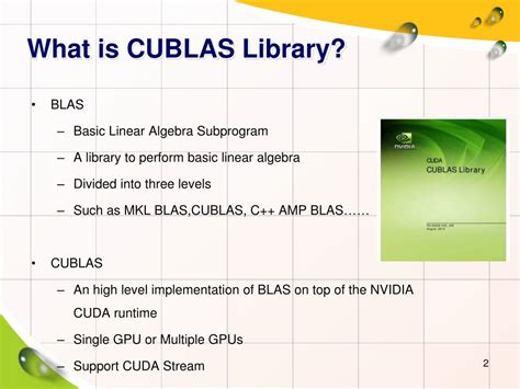 Image result for Deep Learning Library Cublas