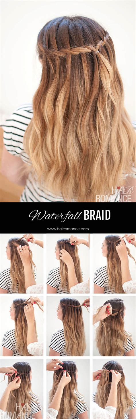 Image result for Tutorial for Waterfall Braid