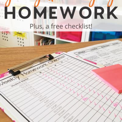 Image result for Homework Top Tips