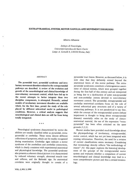 Image result for Extrapyramidal Movement Disorders