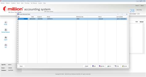 Image result for SQL Goods Received