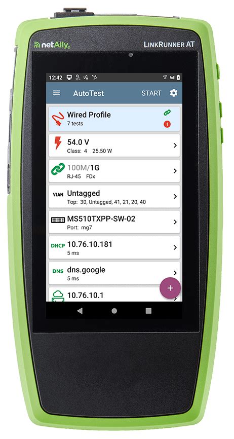 Image result for LinkRunner Cable Tester