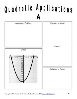 Image result for Quadratic Function Geometry Application