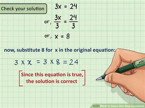 Image result for How to Solve One Step Equations