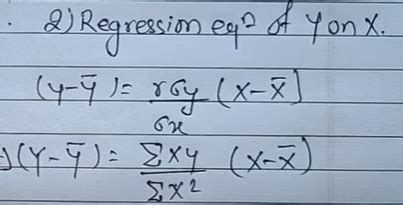 Image result for Regression Equation Example