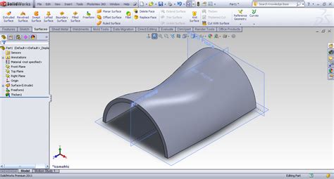 Image result for Form Feature SolidWorks