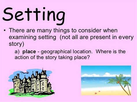 Image result for Setting Meaning
