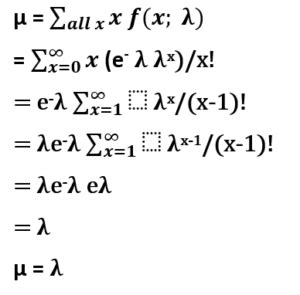 Image result for Poisson Distribution Variance