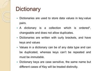 Image result for Cdictionary Methods
