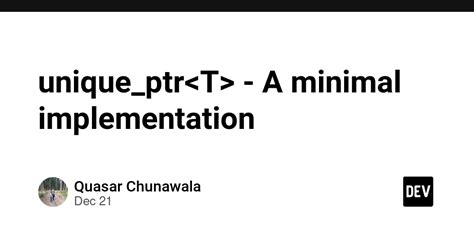 Image result for Unique PTR Node Tutorial
