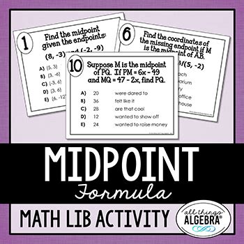 Image result for Middle Point Math Exercise