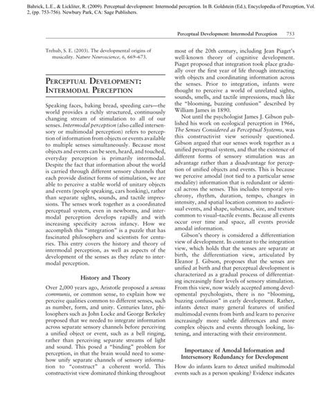 Image result for Perceptual Development Definition