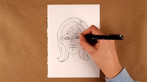 Image result for Face Tutorial Drawing Starter