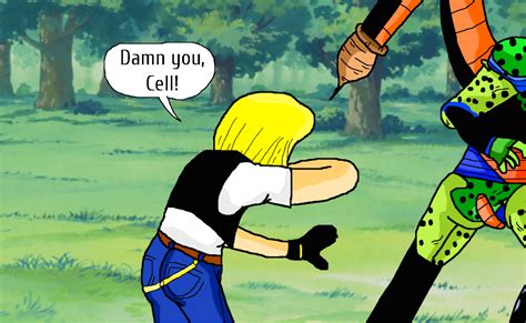 Image result for Cell Absorbs Android 18
