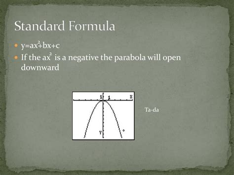 Image result for Quadratic Function Parent Function