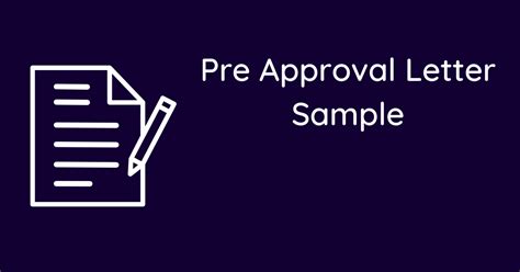 Image result for Pre-Approval Letter Guide