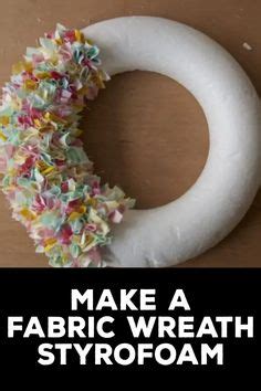 Image result for Styrofoam Wreath Tutorials