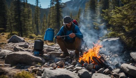 Image result for Backpack Camping Cooking