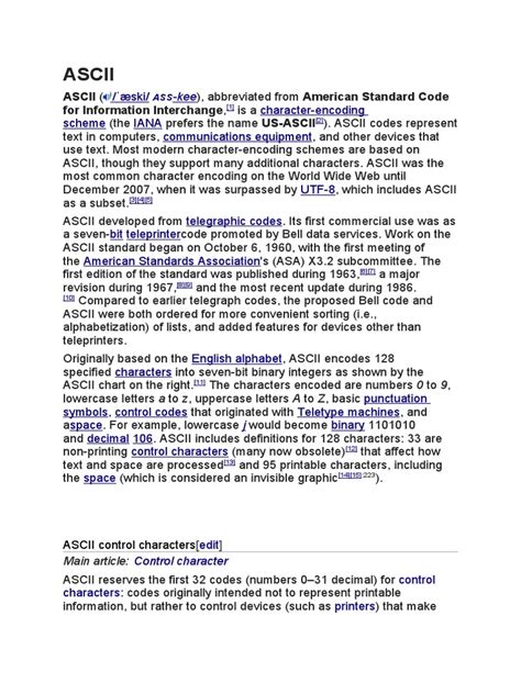 Image result for ASCII Introduction