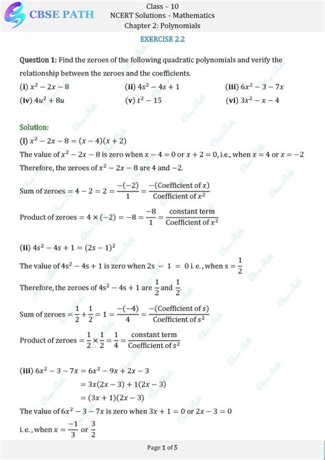 Image result for Problem Set 2 Class 10